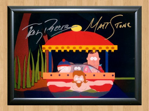 South Park Matt Stone Trey Parker Signed Autographed Photo Poster tv931 ...