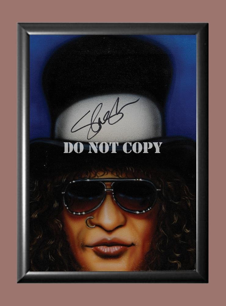 Slash 2 Signed Autographed Poster Photo A4 8.3x11.7""