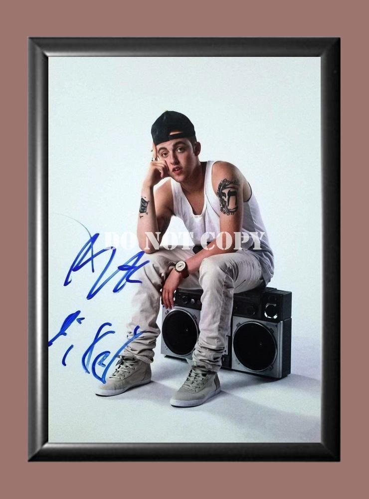 Mac Miller 2 Signed Autographed Poster Photo A4 8.3x11.7""