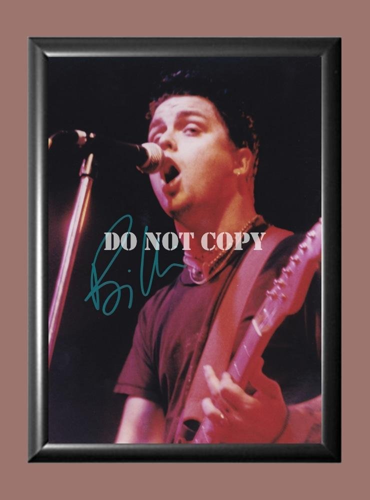 Billie Joe Armstrong Green Day Band 2 Signed Autographed Poster Photo ...