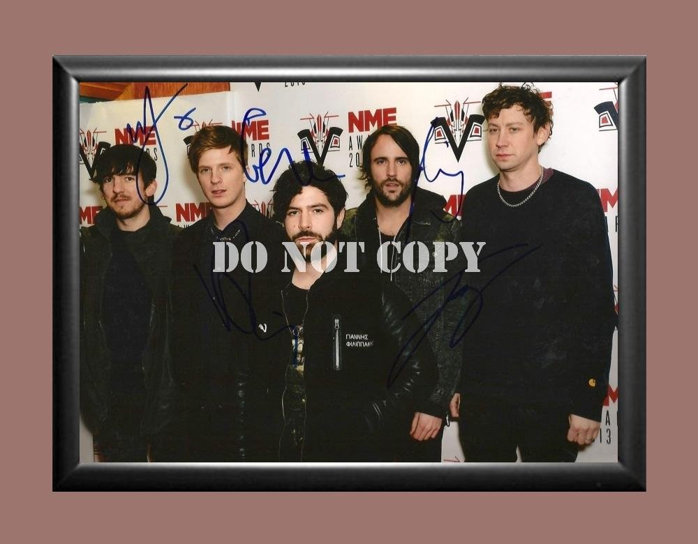 Foals Band 3 Signed Autographed Poster Photo A2 16.5x23.4""
