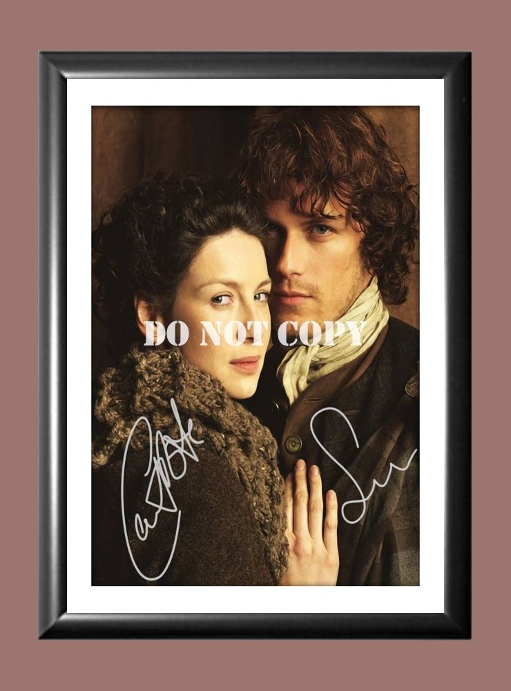 Outlander Cast Signed Autographed Photo Poster A4 8.3x11.7"" TV1330A4