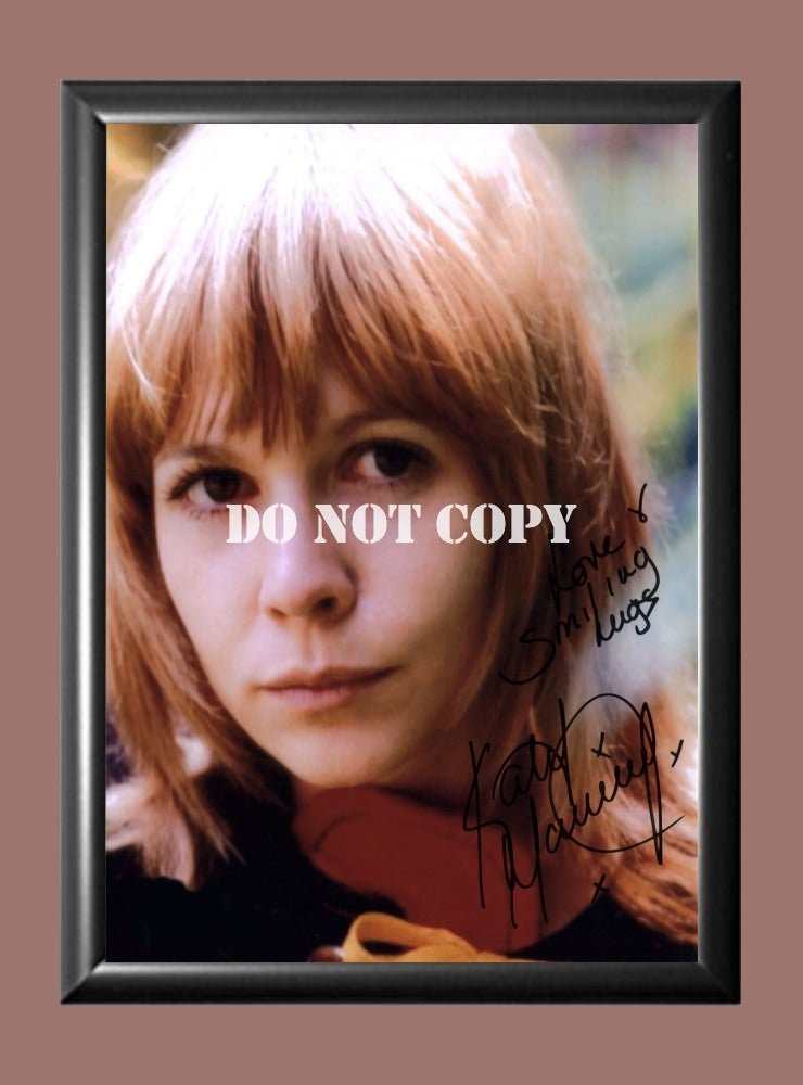 Katy Manning Doctor Who Signed Autographed Photo Poster A4 8.3x11.7 ...
