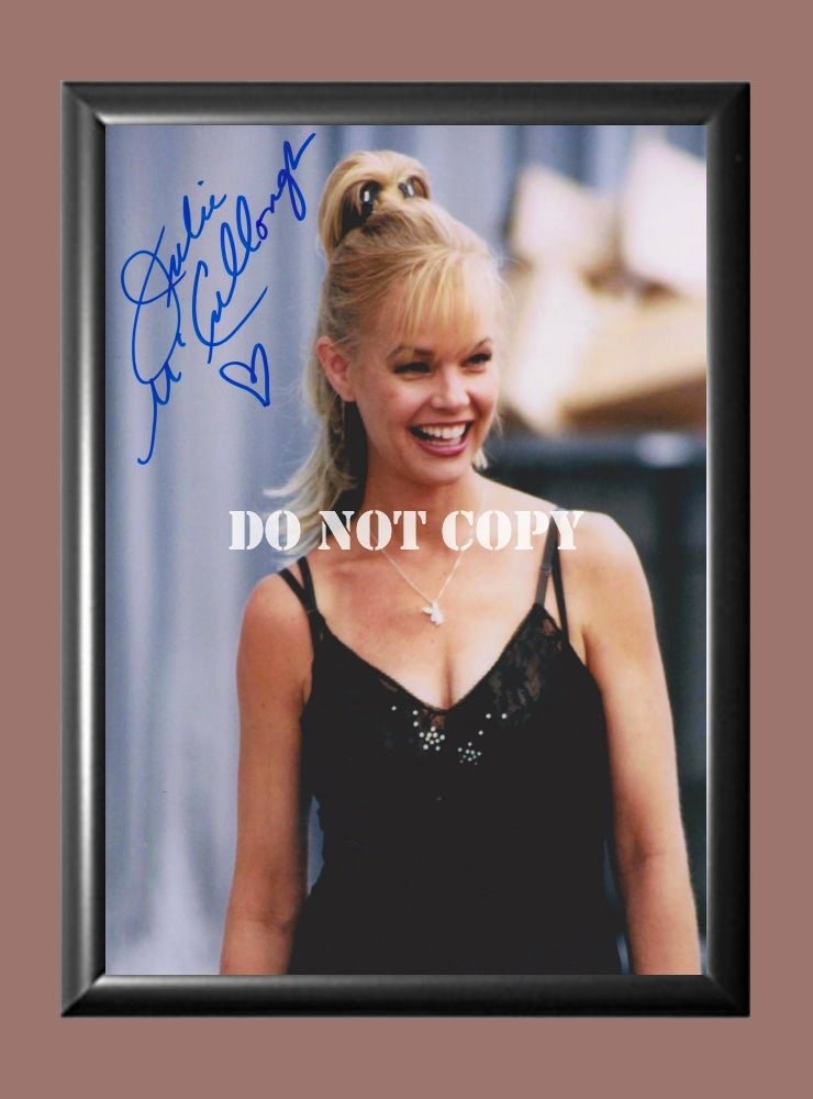 Julie McCullough Signed Autographed Photo Poster A4 8.3x11.7"" TV1280A4