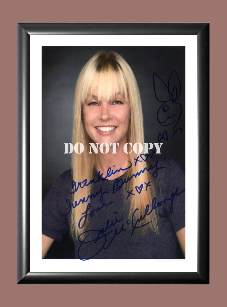 Julie McCullough Signed Autographed Photo Poster A3 11.7x16.5"" TV1275A3