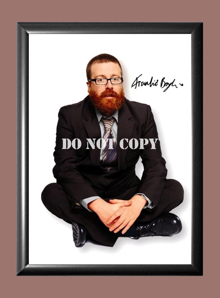 Frankie Boyle Comedian Signed Autographed Photo Poster A3 11.7x16.5 ...