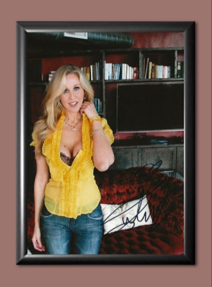Julia Ann Adult Model Signed Autographed Poster Photo A3 11.7x16.5"" MO2786A3