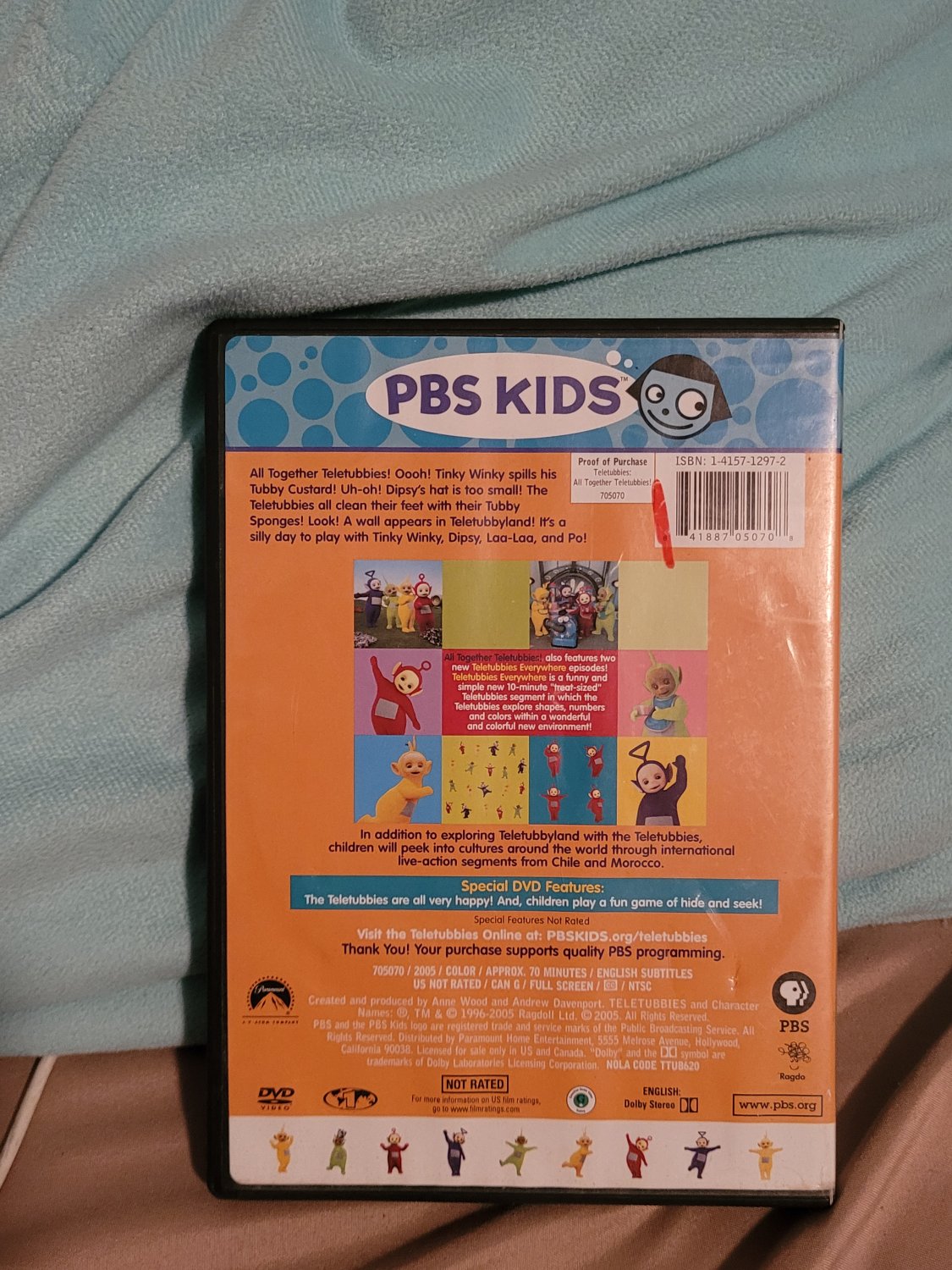 PBS KIDS All Together Teletubbies DVD