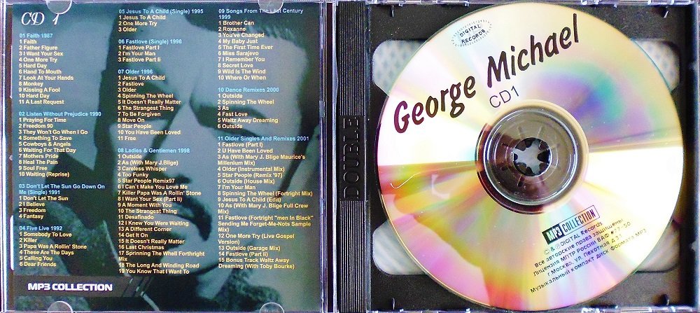 George Michael - Collection - 2CD - Rare - 10 albums, 7 singles - Jewel ...