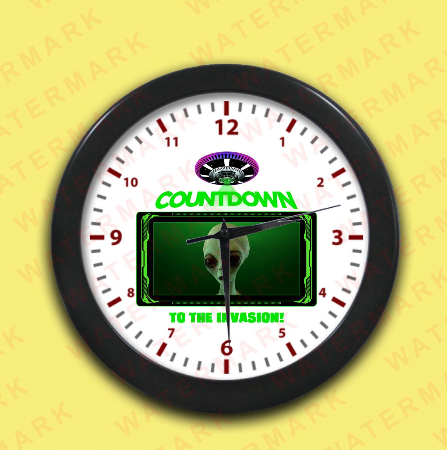 COUNTDOWN NYE FESTIVAL 2024 Wall Clocks