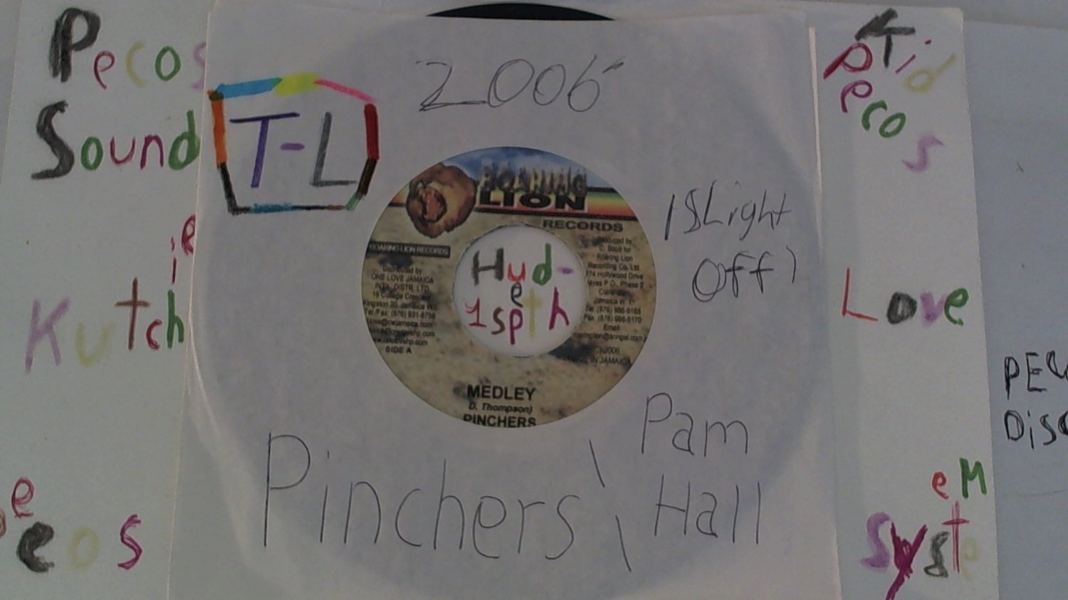 Pinchers - Medley / Pam Hall - Medley label: Roaring Lion Records (Used ...