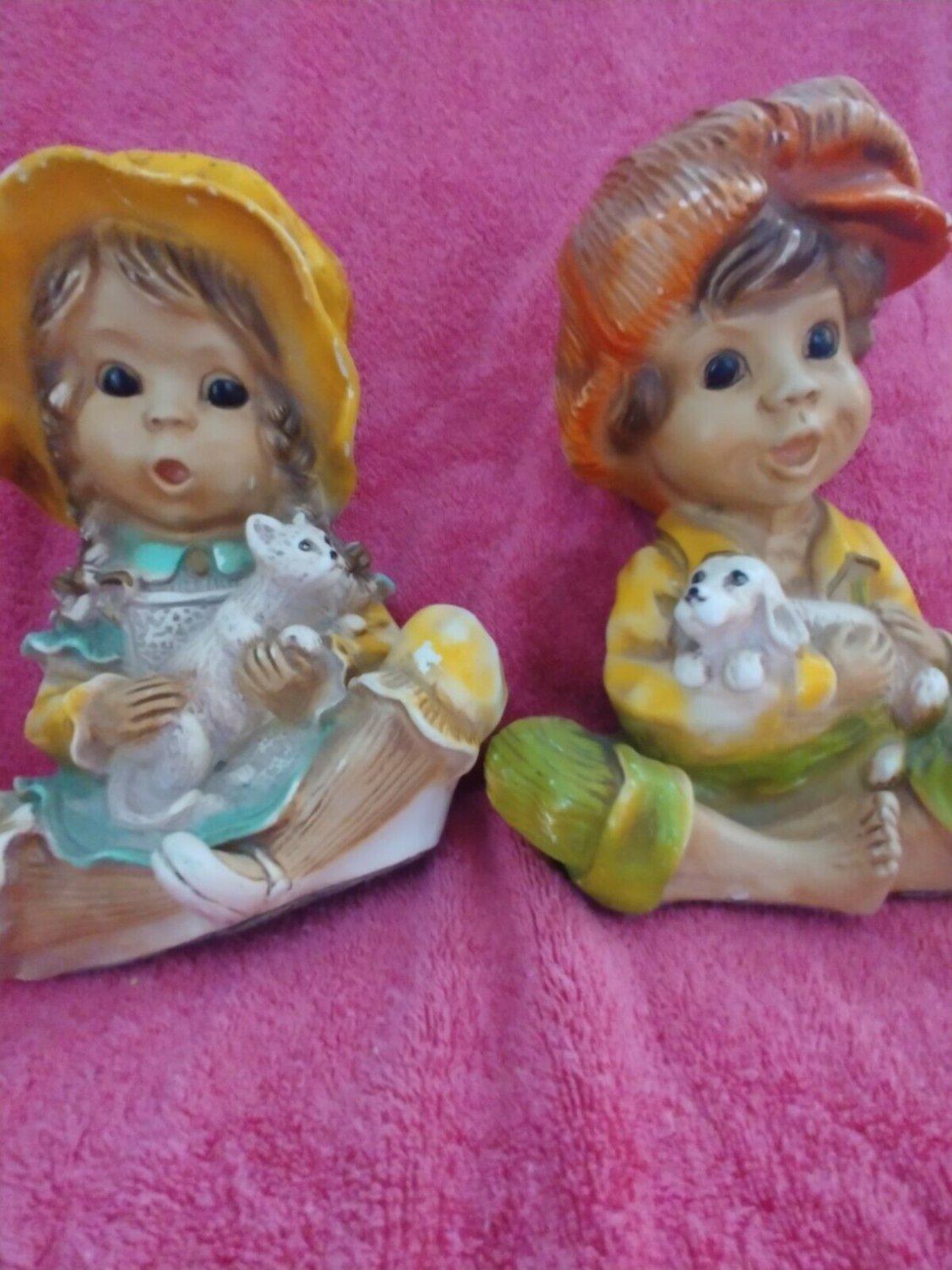 universal statuary Corp Chalkware Figurines