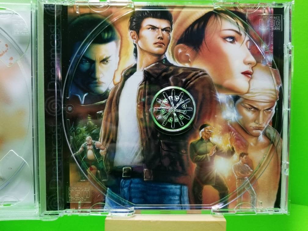 Shenmue 2 Art set English Translation Custom Reproduction Case and Art ...