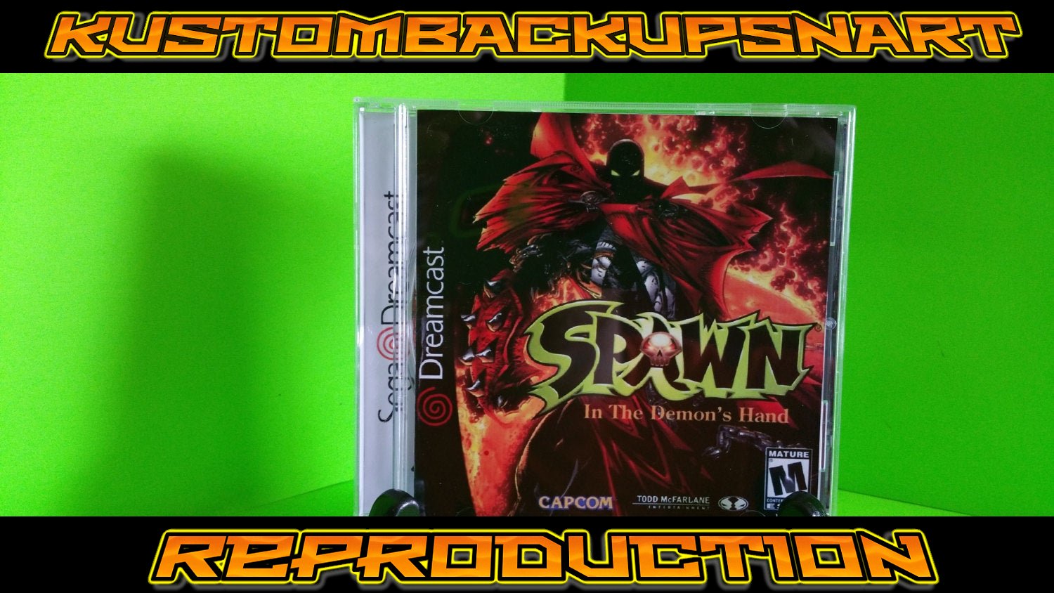 Spawn - In the Demon's Hand Custom Reproduction Case and Art Disc for ...