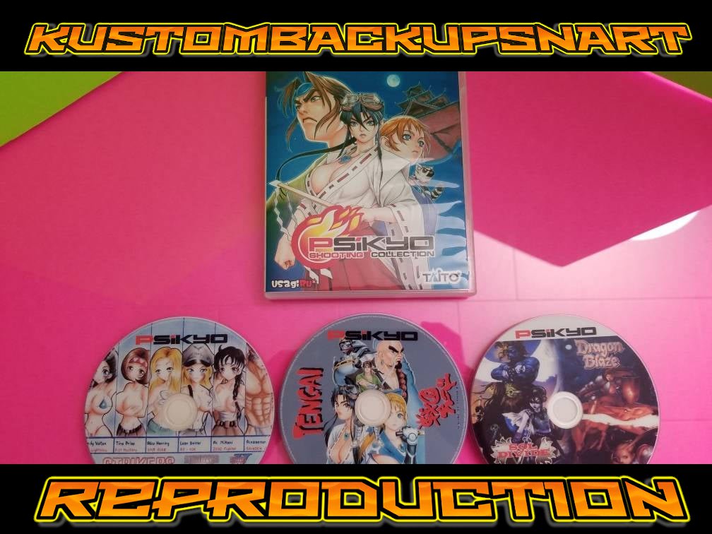 Psikyo Shooting Collection Custom Compilation Reproduction Case and Art ...