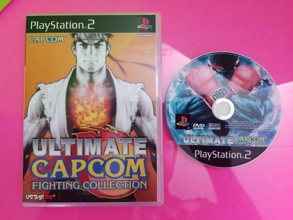 Ultimate Capcom fighting collection Custom Reproduction Case and Art ...