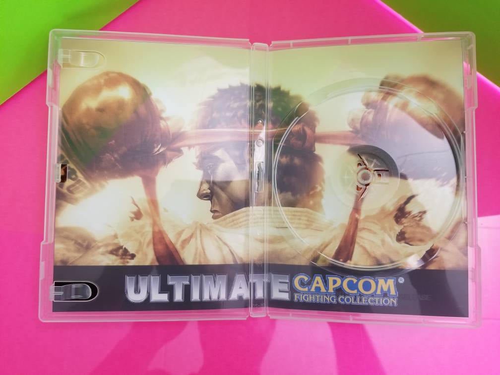 Ultimate Capcom fighting collection Custom Reproduction Case and Art ...