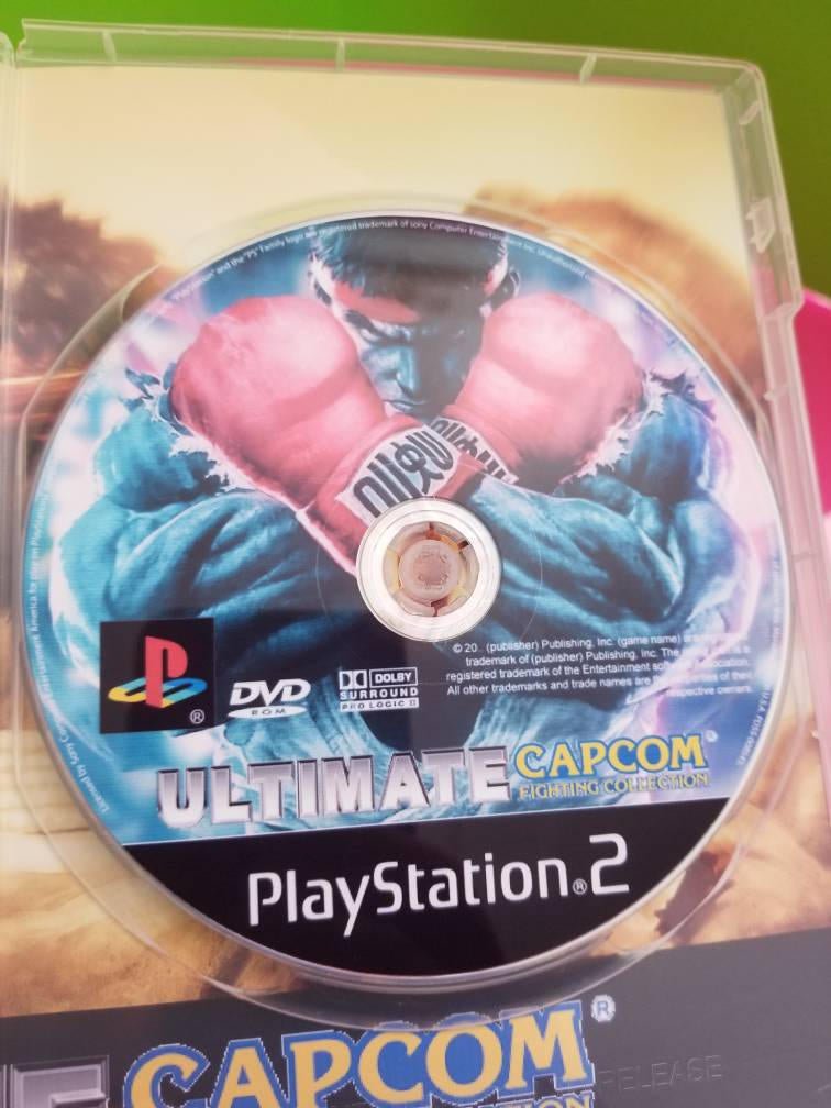 Ultimate Capcom fighting collection Custom Reproduction Case and Art ...