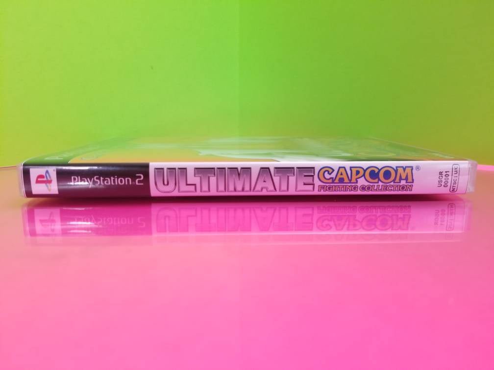 Ultimate Capcom fighting collection Custom Reproduction Case and Art ...
