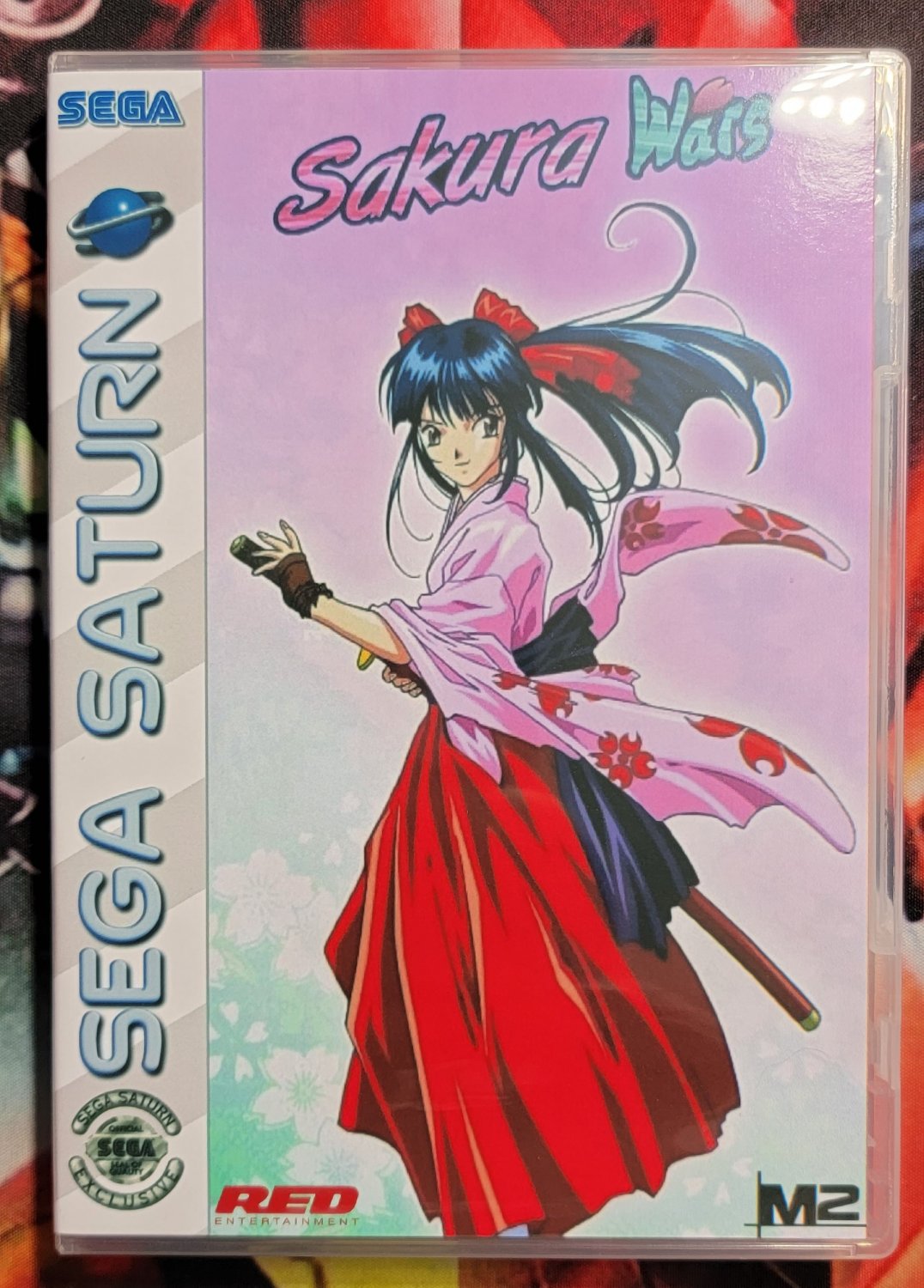 Sakura Wars English V2 Custom Reproduction Case and Art Disc for Sega ...
