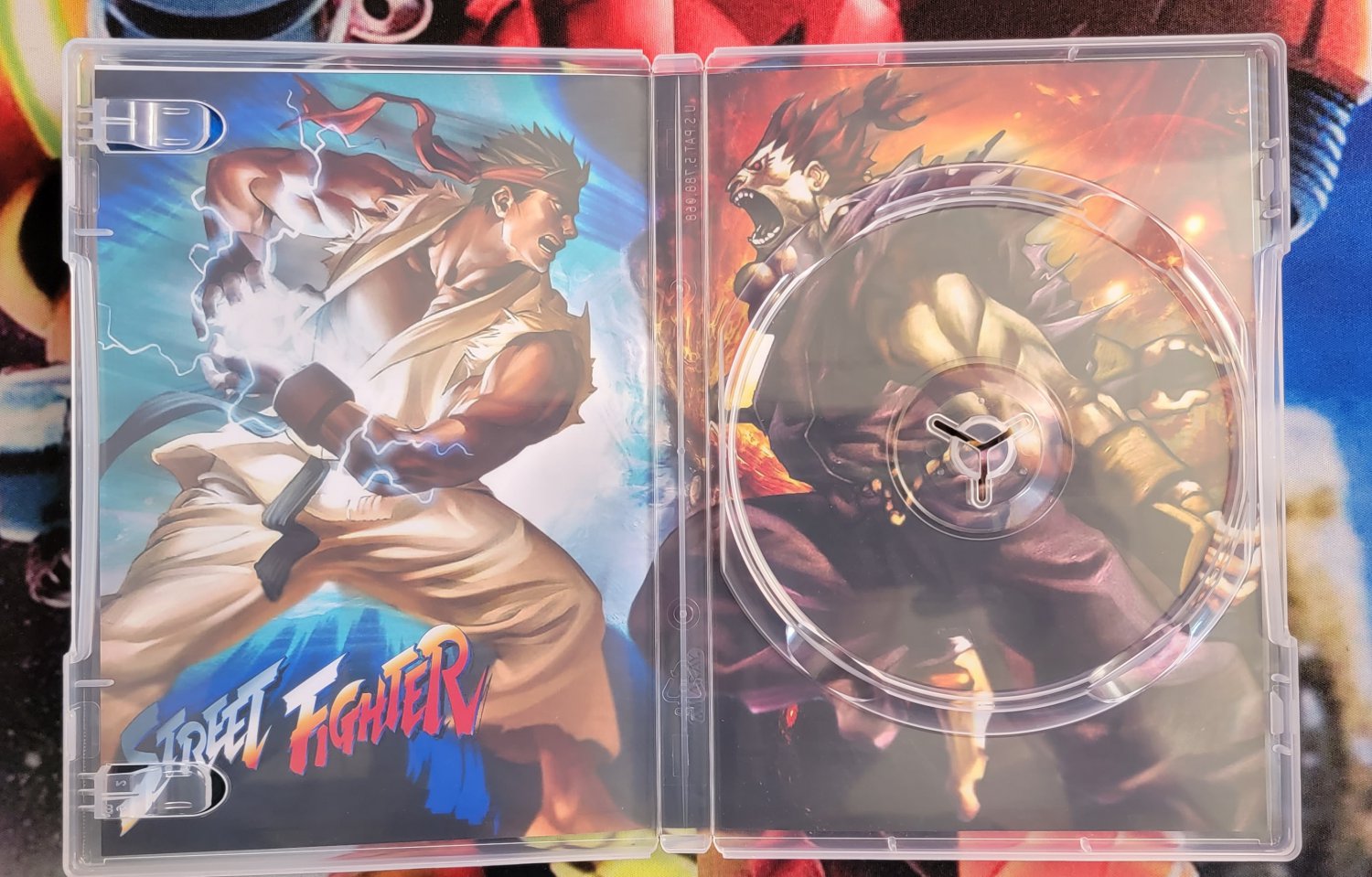 Street Fighter Alpha 2 Gold Custom Reproduction Case and Art Disc for ...