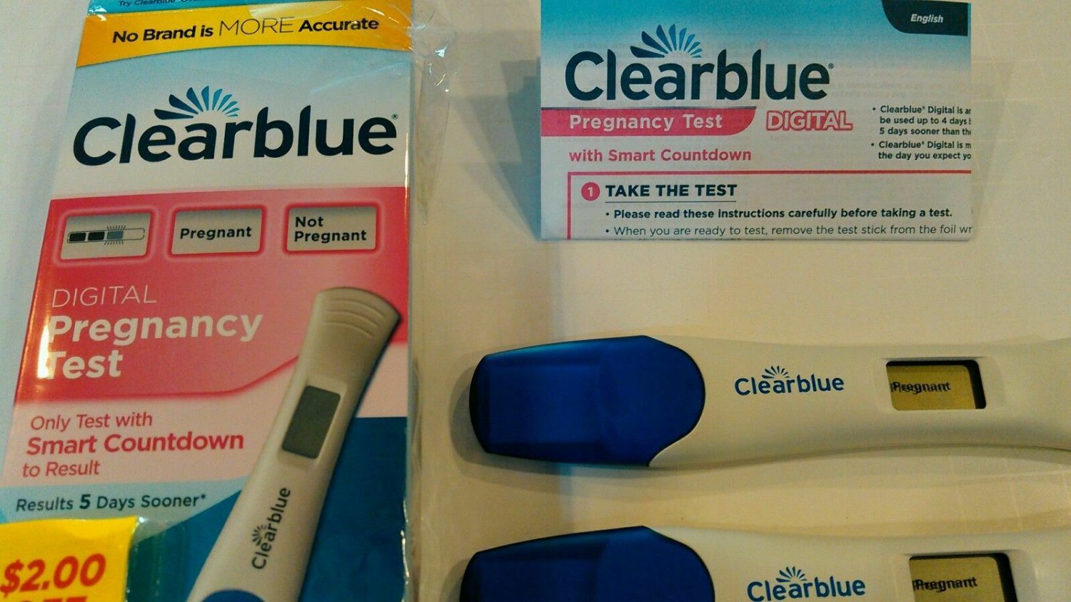 Real Prank Pregnancy Test Box OF 2 Tests will turn + pregnant after you ...