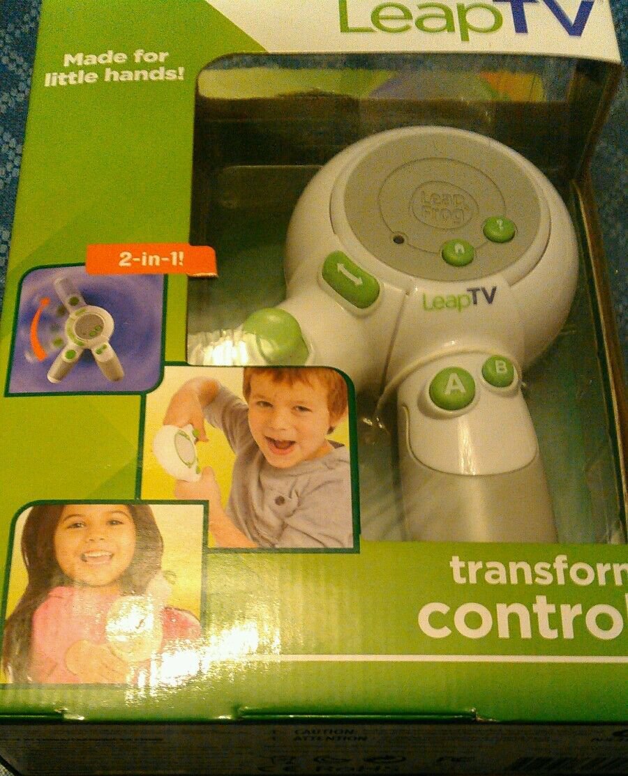 New LeapFrog LeapTV Transforming wireless Controller toy White frog ...