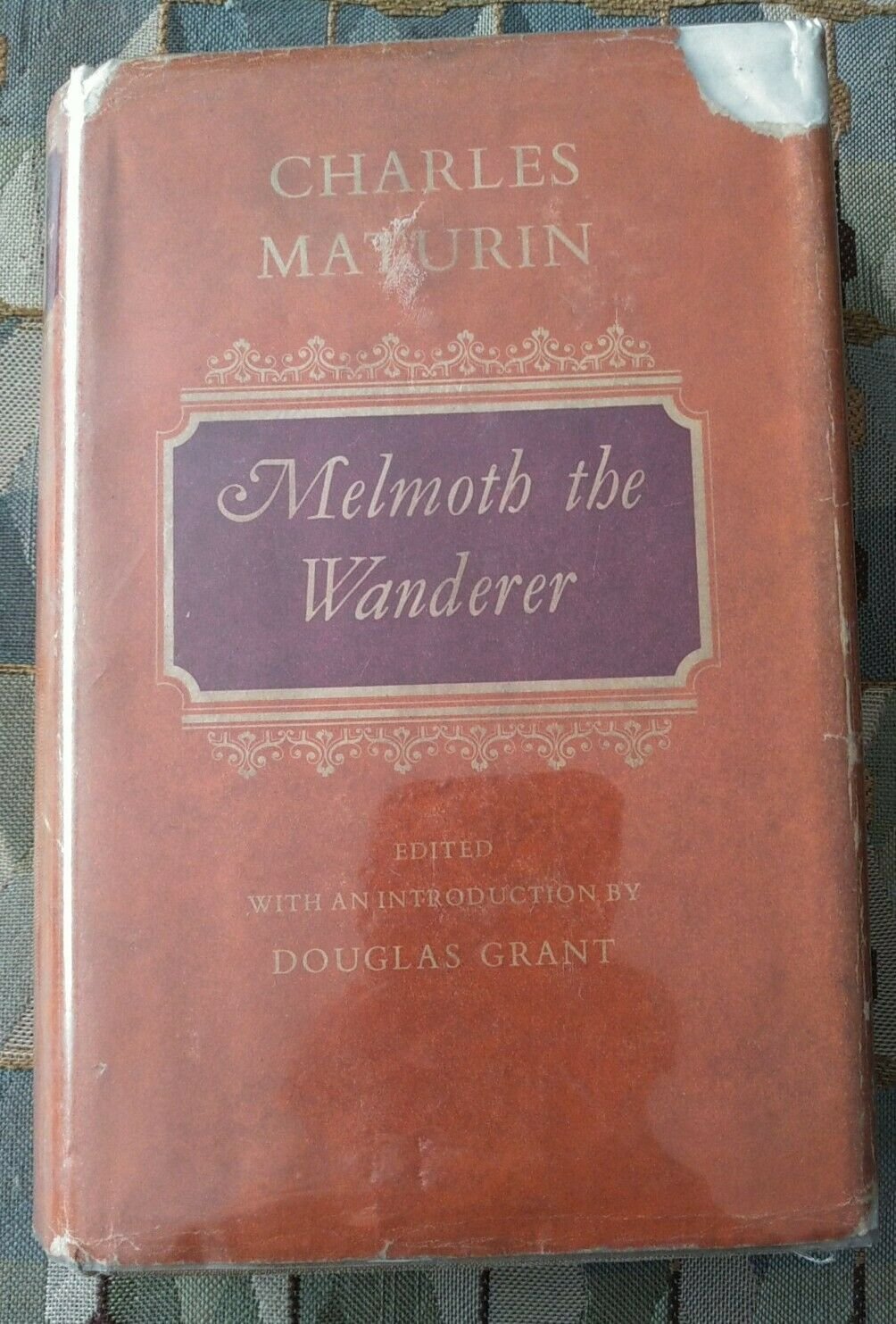 Vintage MELMOTH THE WANDERER A Tale CHARLES ROBERT MATURIN 1968 Oxford ...