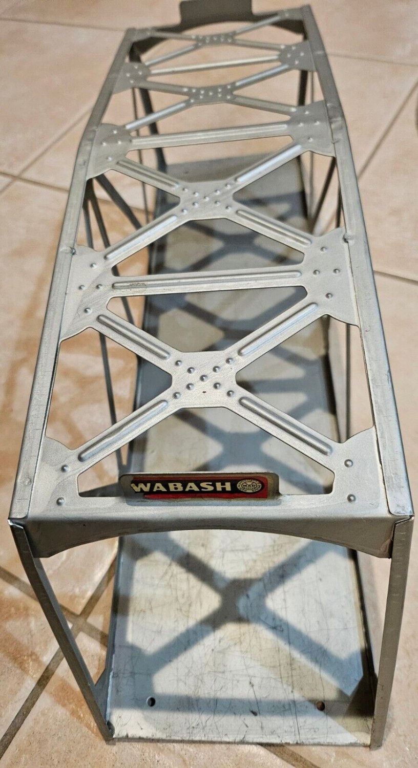 MARX METAL WABASH TRUSS BRIDGE FOR TRAIN SETS Metal Collectable Nice ...