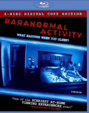 Paranormal Activity Movie Blu-ray Disc 2009 2-Disc Set no digital download