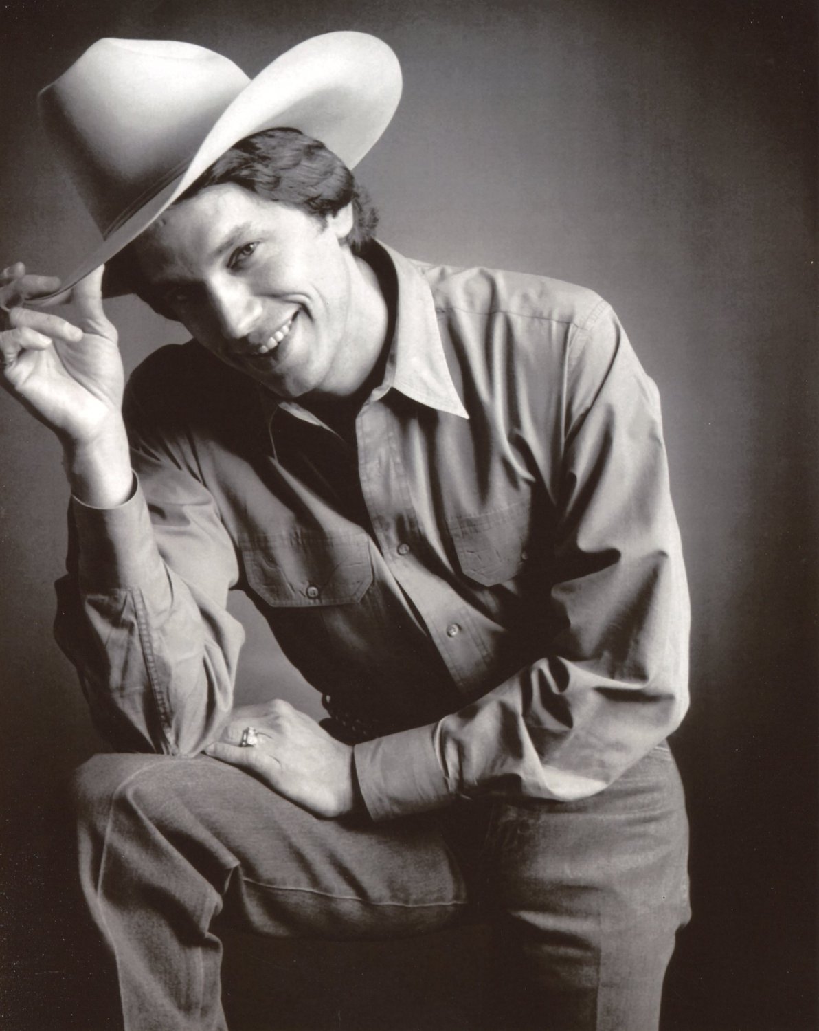 George Strait 8x10 glossy photo #X8347