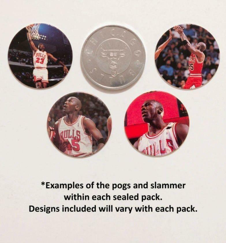90s Michael Jordan Milk Caps - 8 and comes with 2 Slammers! Vintage ...