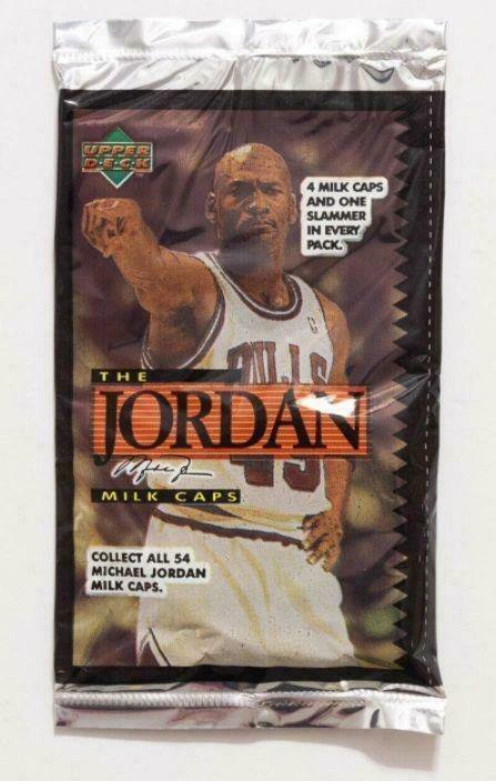 90s Michael Jordan Milk Caps - 8 and comes with 2 Slammers! Vintage ...