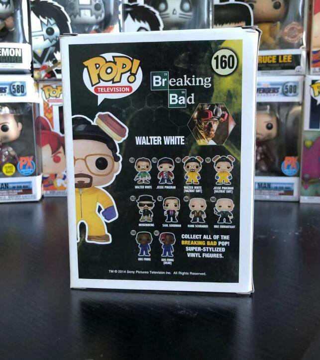 Breaking Bad Walter White #160 Funko pop! Action Vinyl Figure With ...