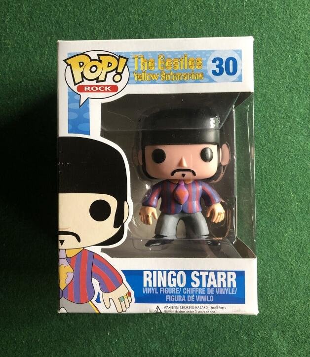 Rocks The Beatles Ringo Starr #30 Funko pop! Vinyl Figure With Protector