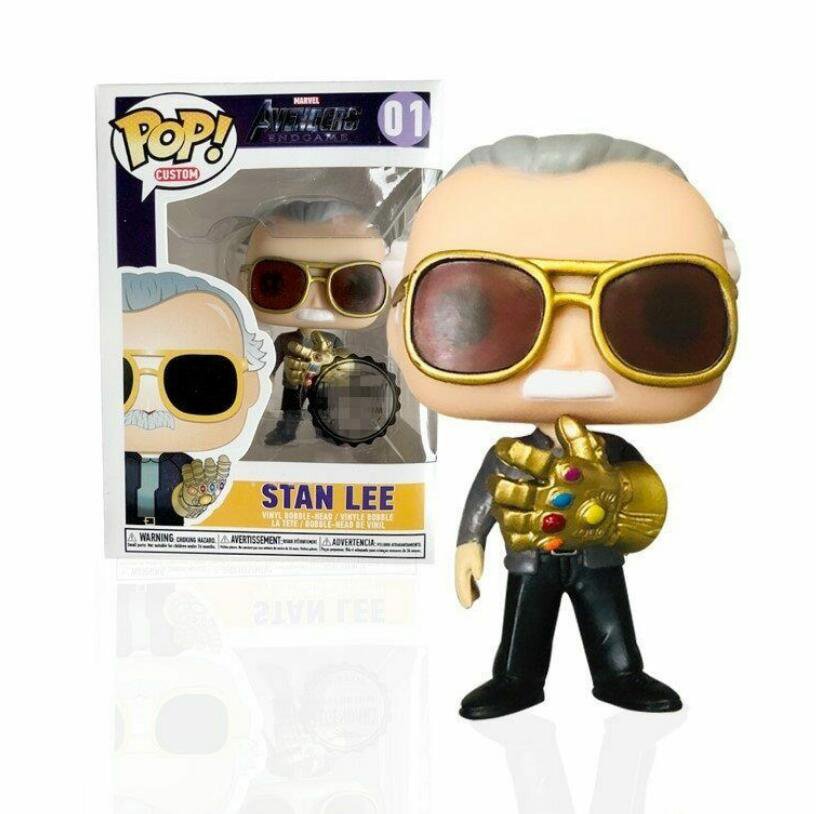 Marvel Avengers Stan Lee With Infinity Gauntlet #01 Funko pop! Vinyl ...