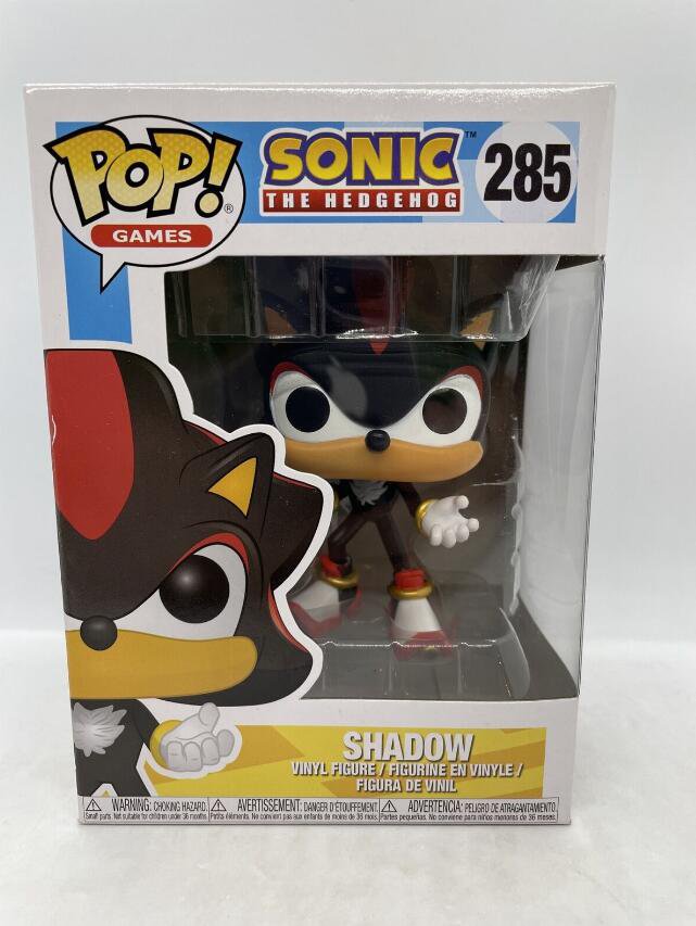 Sonic The Hedgehog Shadow #285 Funko pop! Vinyl Figure With Protector