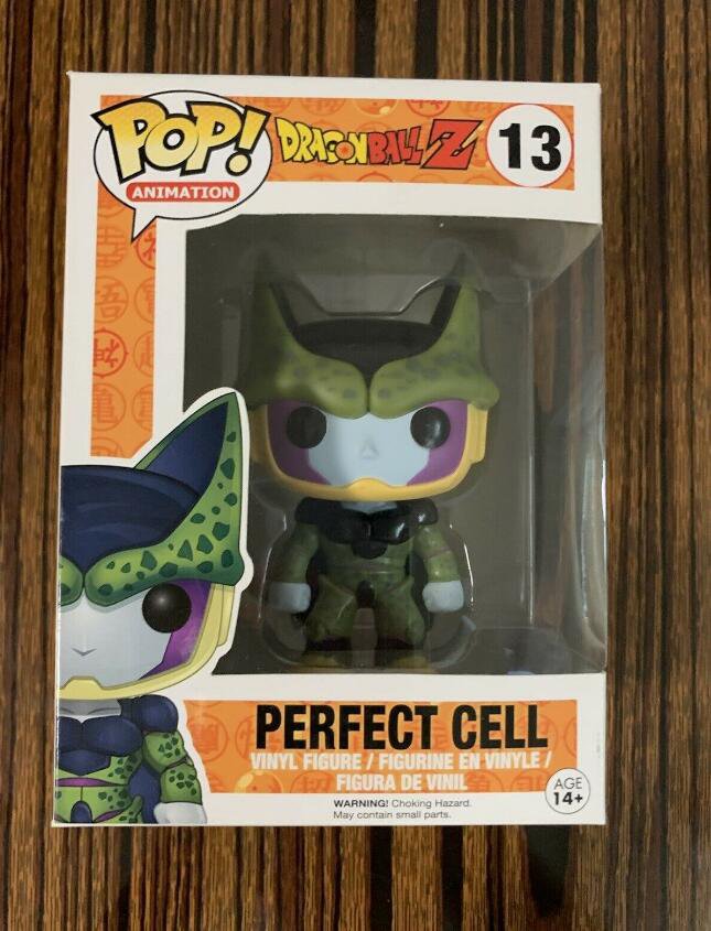 Dragon Ball Z #13 Perfect Cell Funko pop! Vinyl Figure With Protector