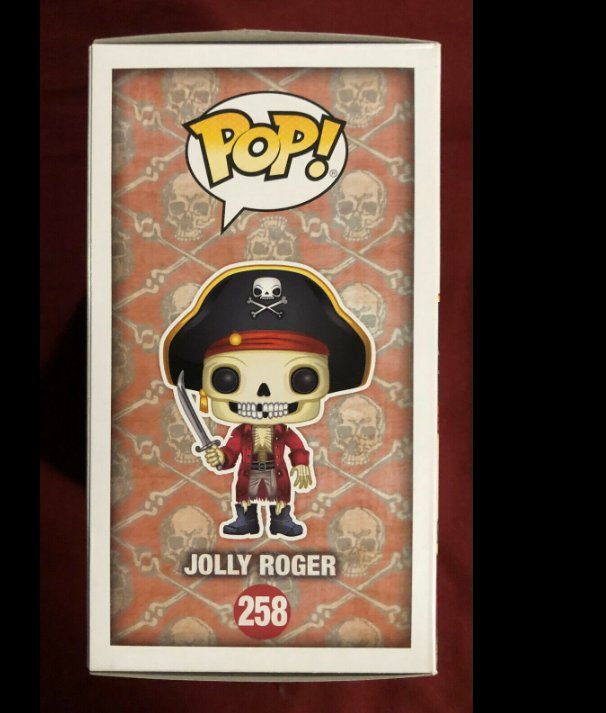 Exclusive jolly roger disneyParks #258 Funko pop! Vinyl Figure With ...