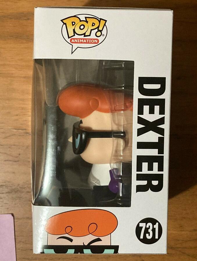 Animation Dexter's Laboratory Dexter #731 Funko pop! Vinyl Figure With ...
