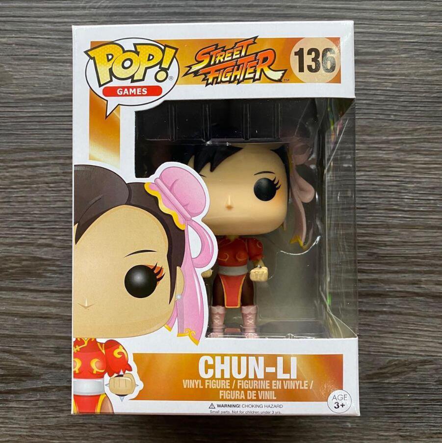 Games : Street Fighter Chun-Li #136 Red Funko pop! Vinyl Figure With ...