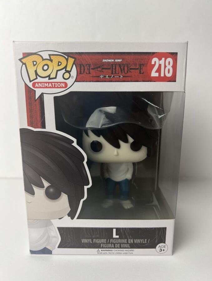 Animation Death Note L #218 Funko pop! Vinyl Figure Toy With Protector Gift