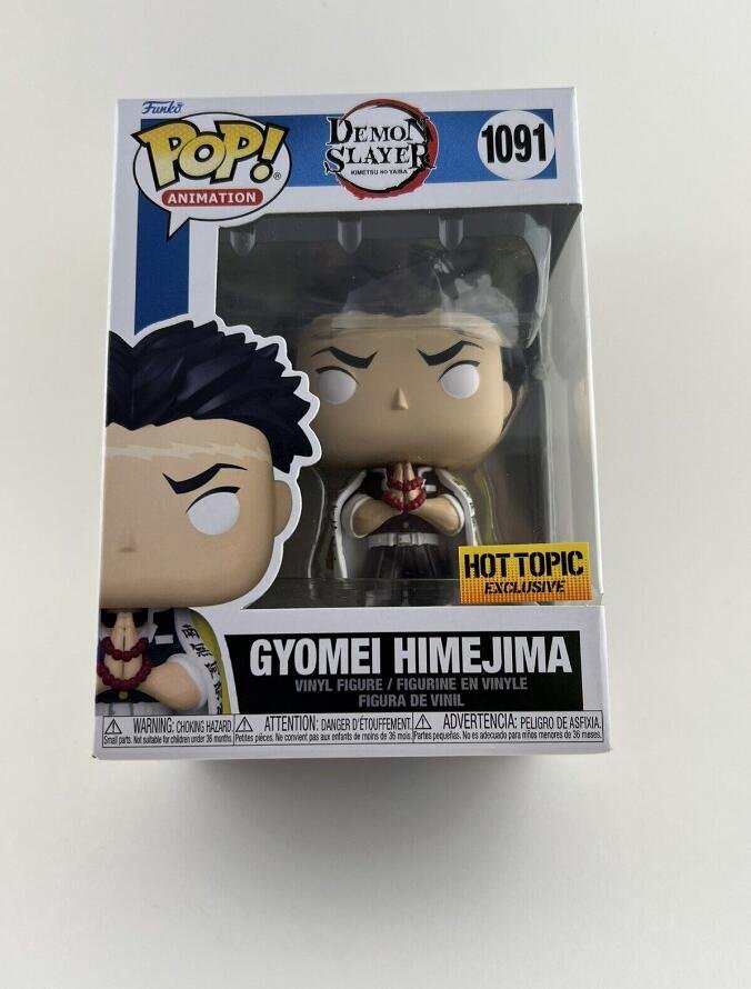 Gyomei Himejima #1091 Demon Slayer Hot Topic Funko pop! Vinyl Figure ...