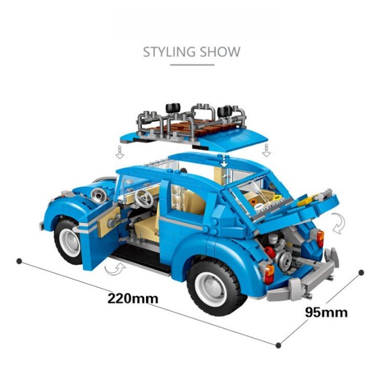 Creator Expert Volkswagen Beetle Building Blocks
