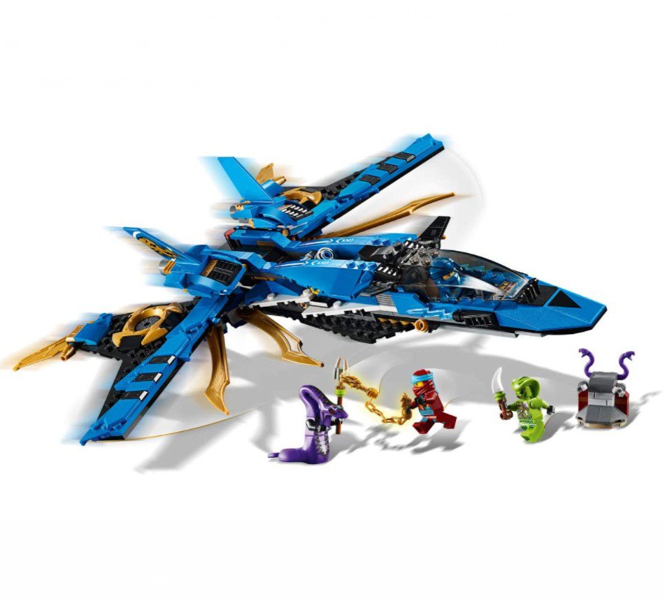 NINJAGO Legacy Jay's Storm Fighter Building Kit