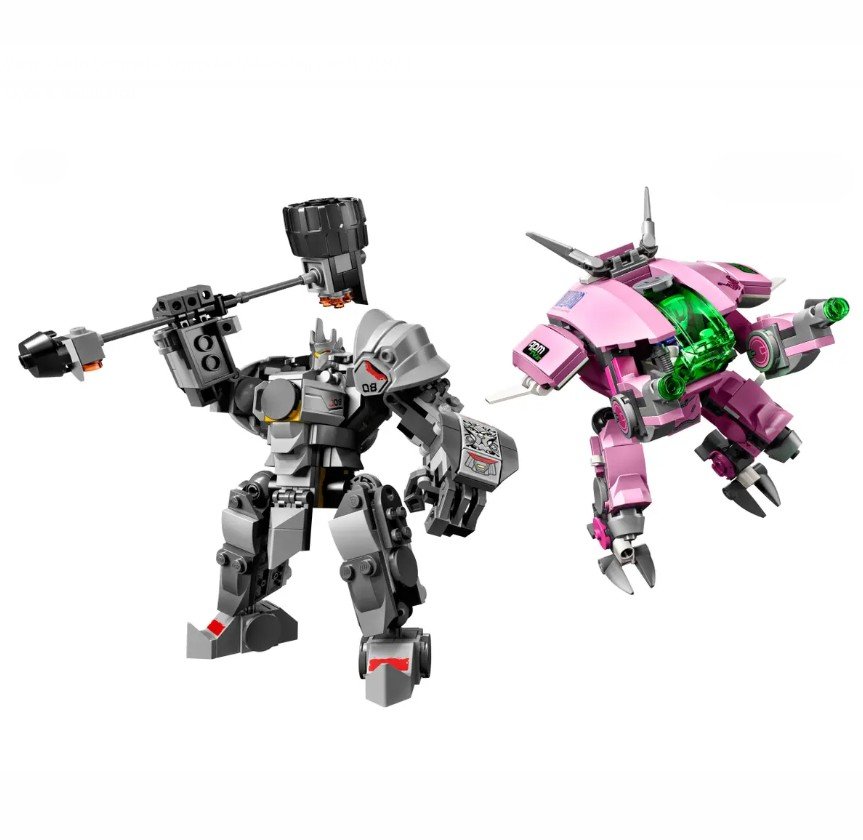 Overwatch D.Va and Reinhardt 75973 Mech Building Kit