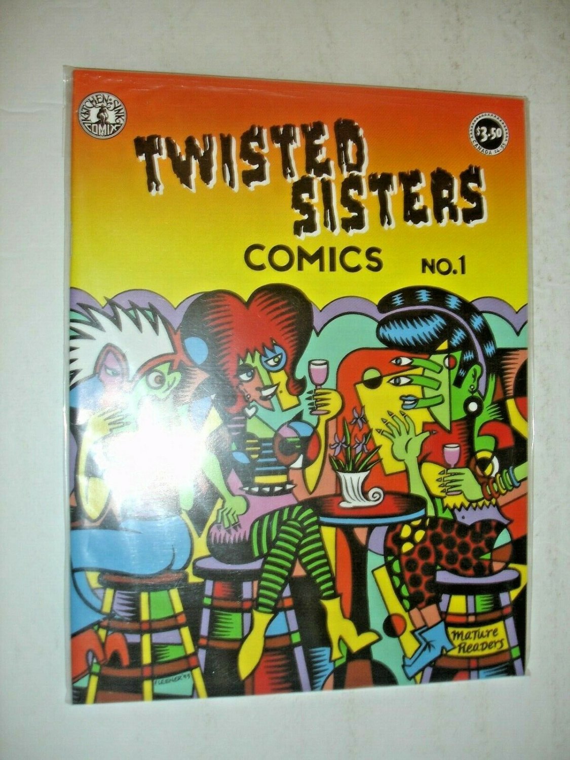 1994 Kitchen Sink Comix ~ TWISTED SISTERS COMICS #1