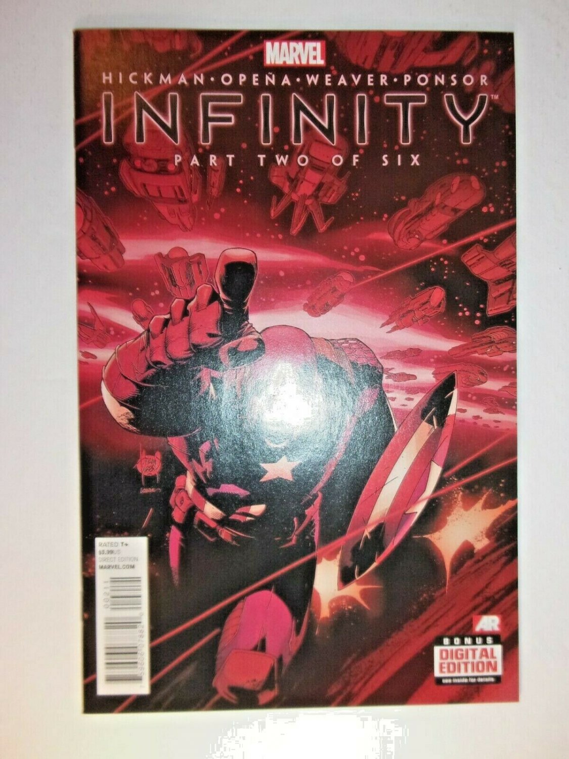 Infinity Part Two #2 HICKMAN Marvel Comics BX2406