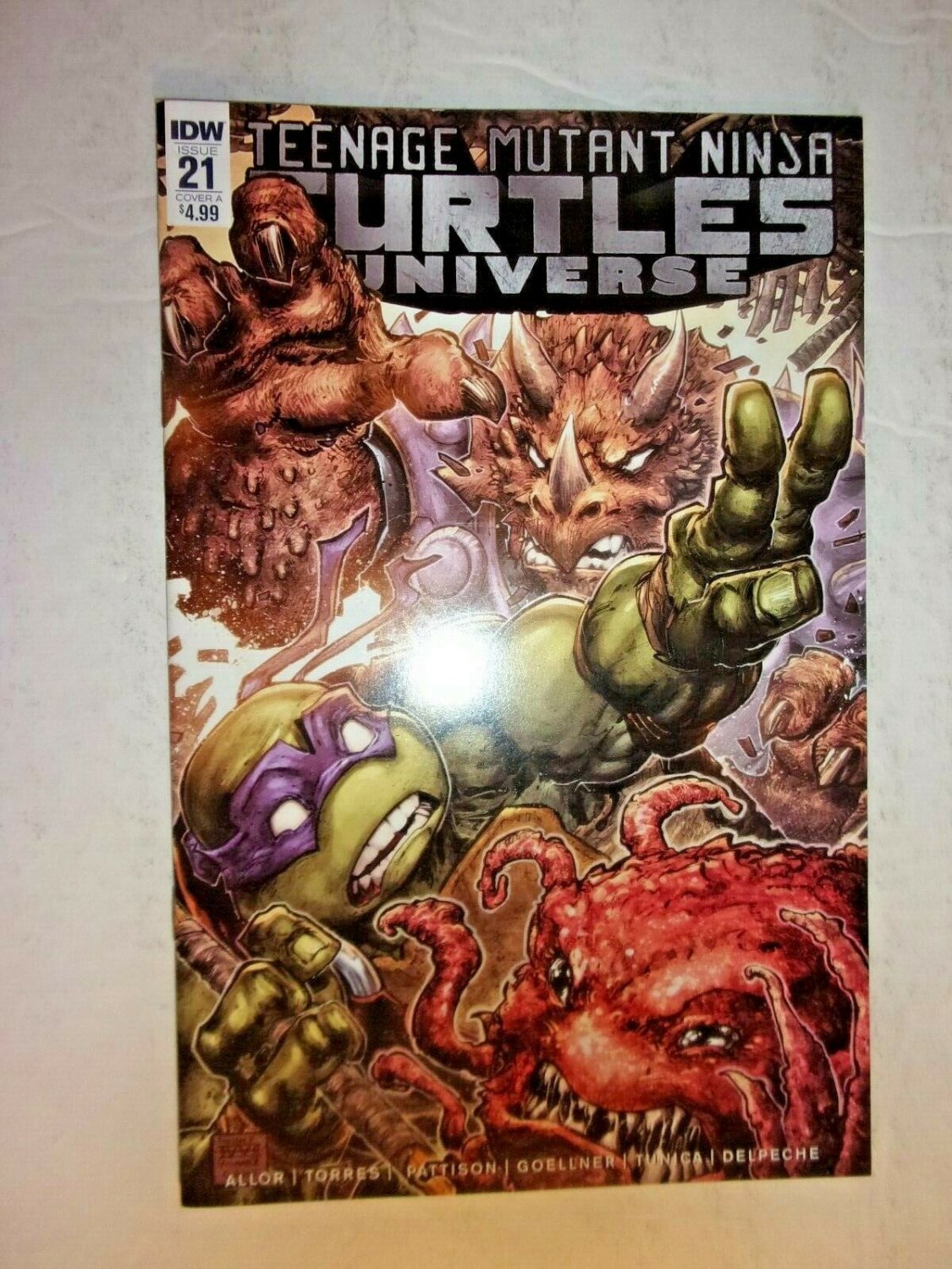TMNT TEENAGE MUTANT NINJA TURTLES #21 IDW COMBINE SHIPPING AND SAVE BX2411Z