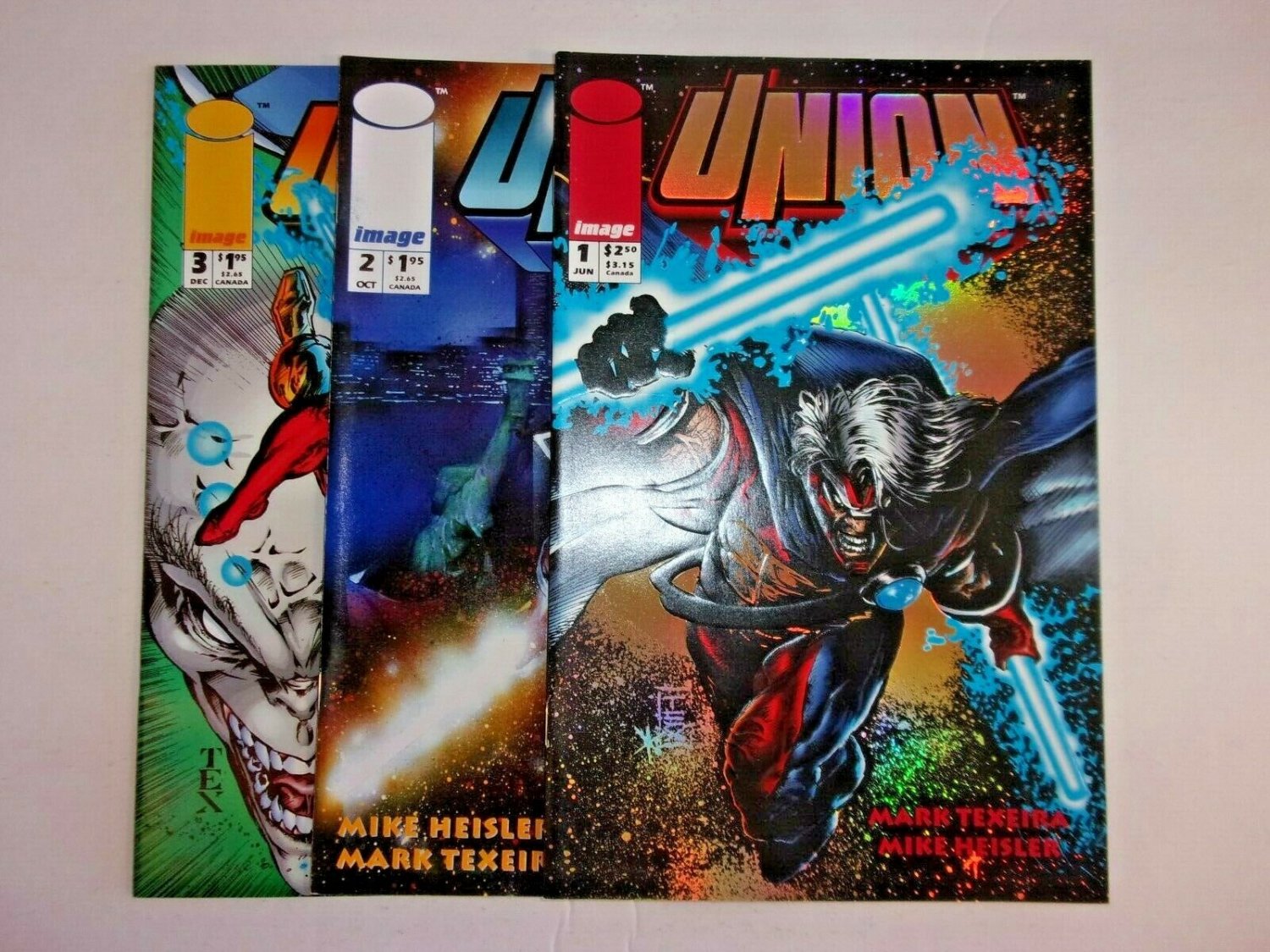 UNION #1 2 3 1993 IMAGE COMICS